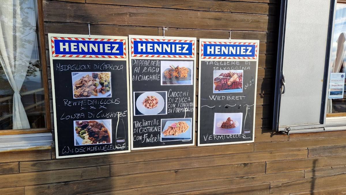 Speisekarte von Ristorante Vetta Lema, Miglieglia, Via Monte Lema