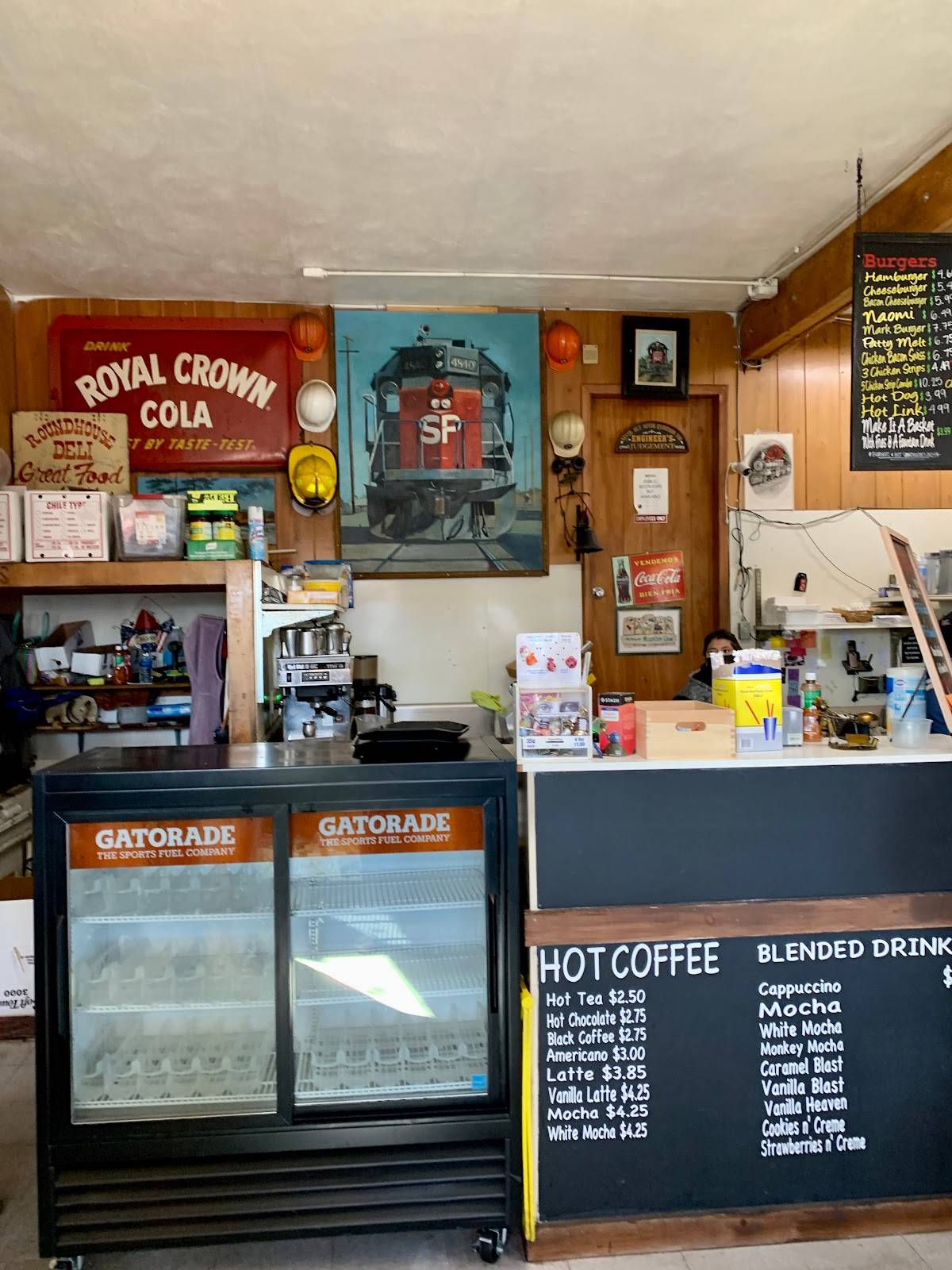 Menu at Roundhouse Deli BBQ, Roseville