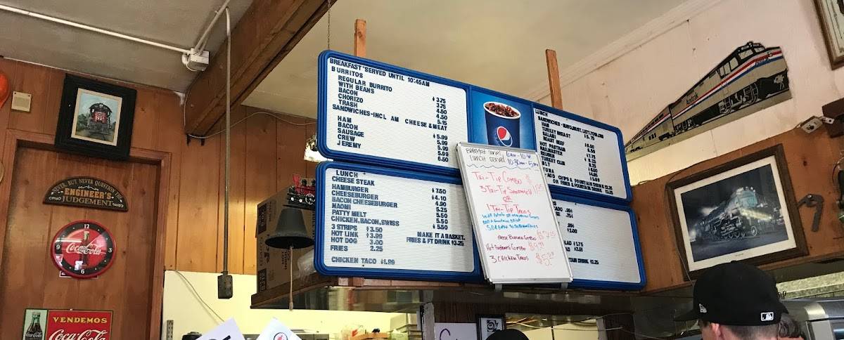 Menu at Roundhouse Deli BBQ, Roseville
