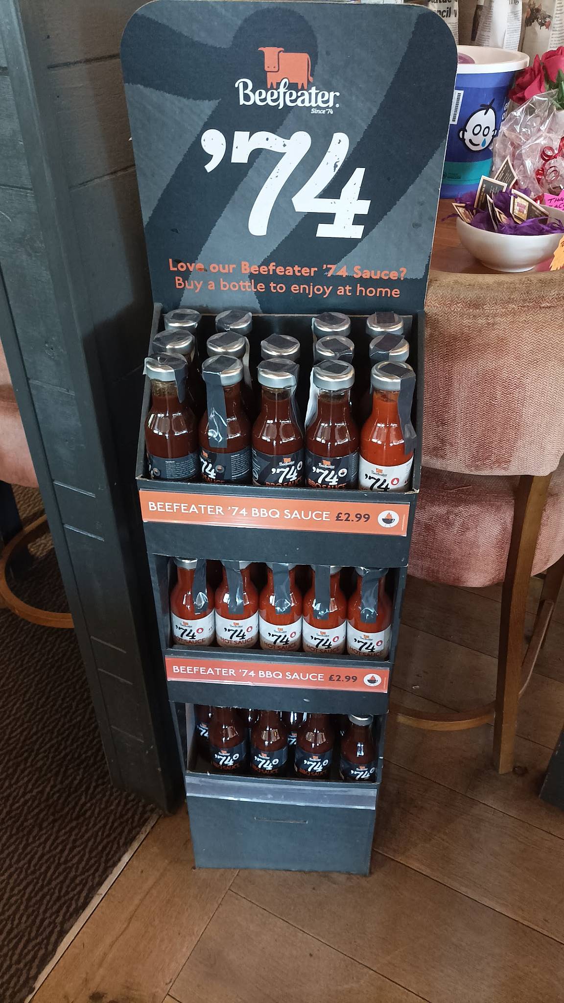 Menu at Rusty Cutter Beefeater pub & bar, Havant