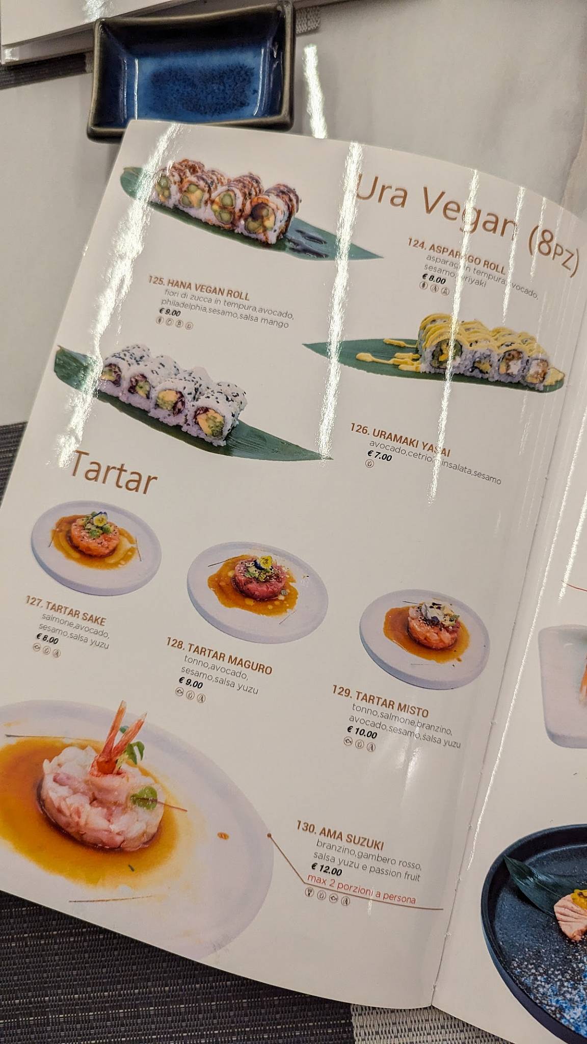 Menu da Ryoko Sushi Restaurant - Piove di Sacco, Arzerello