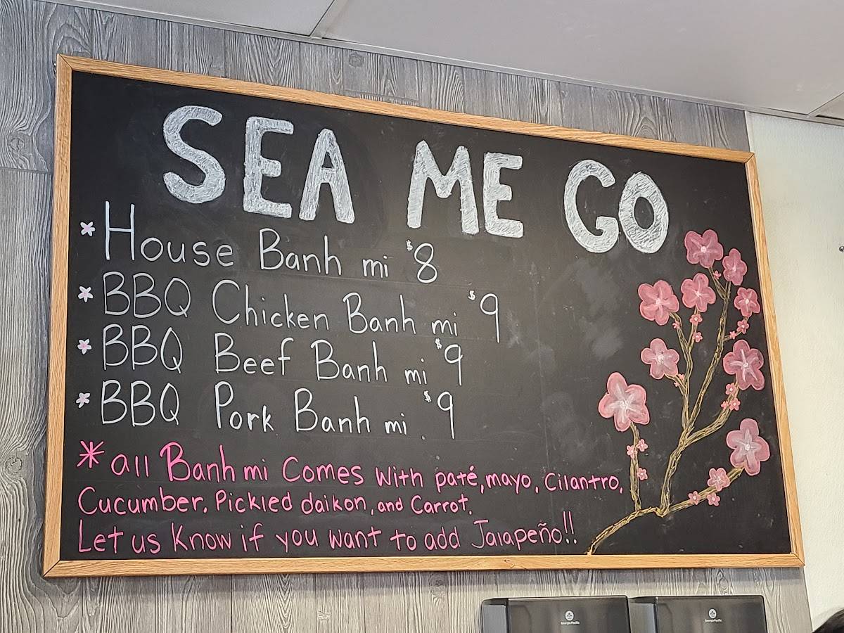 Menu at SEA Restaurant, Rochester, Mt Hope Ave