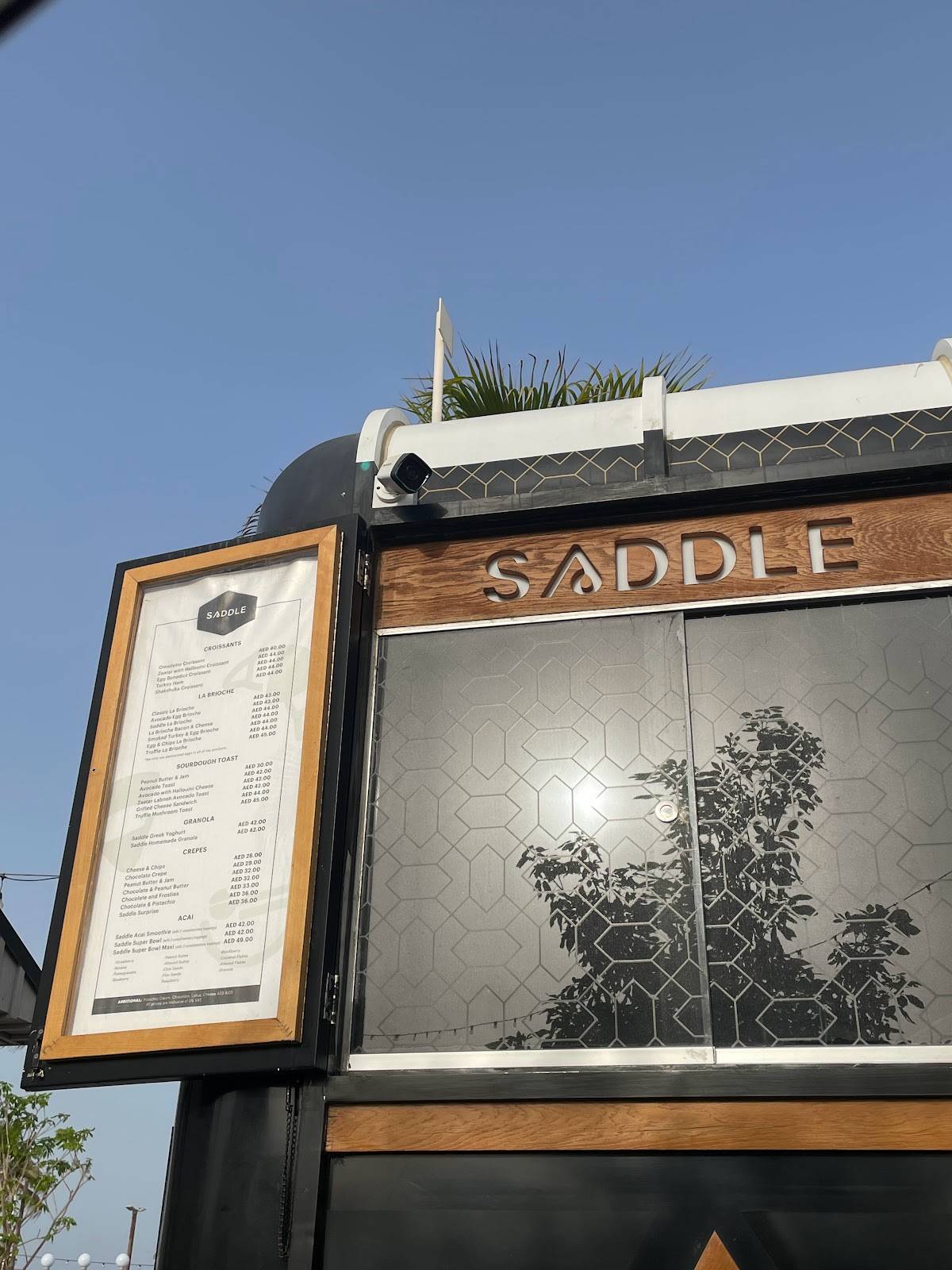 Menu at Saddle Cafe Fujairah, Fujairah