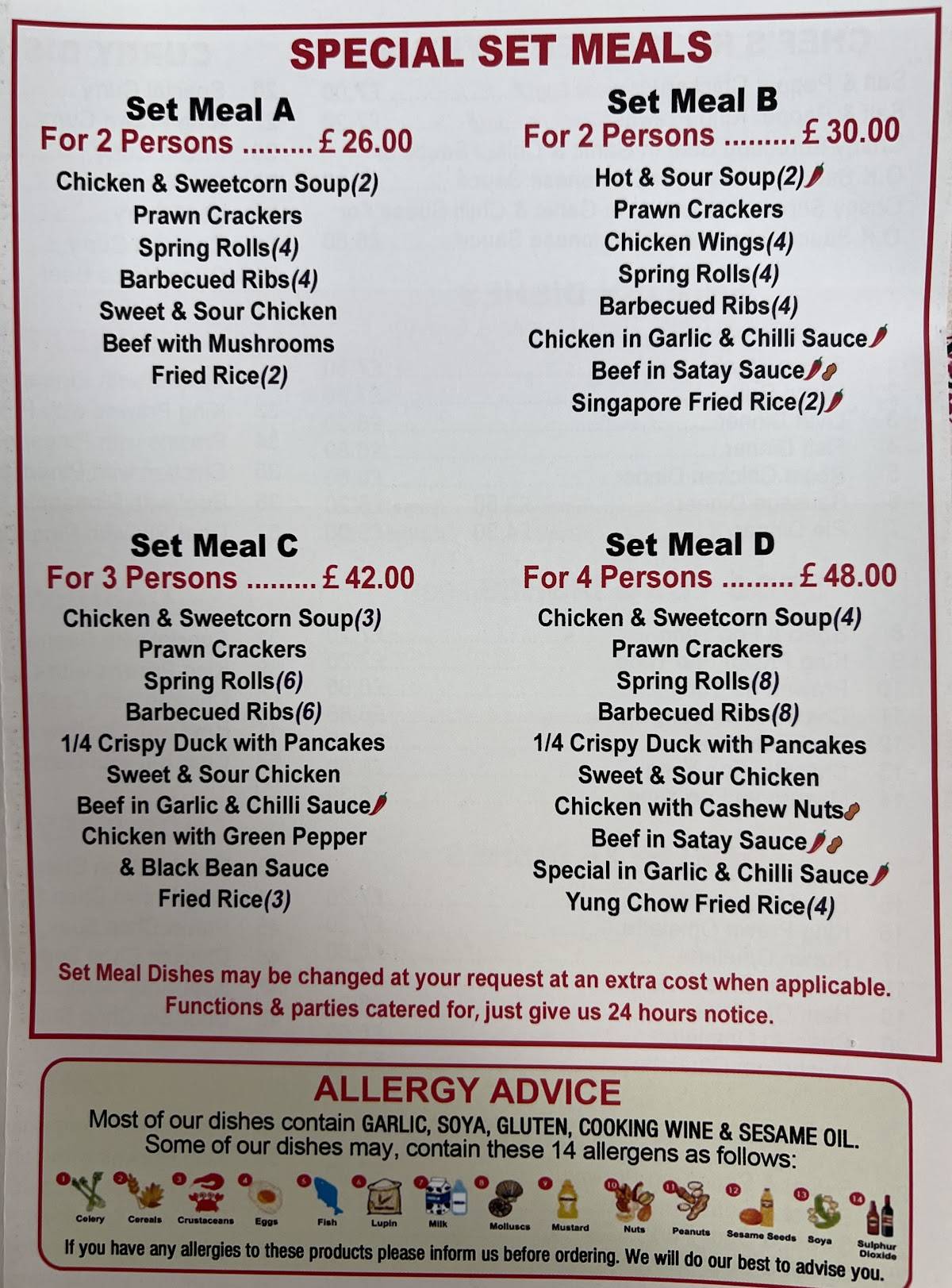 Menu at Sam's restaurant, Liverpool, 57 Lower Breck Rd