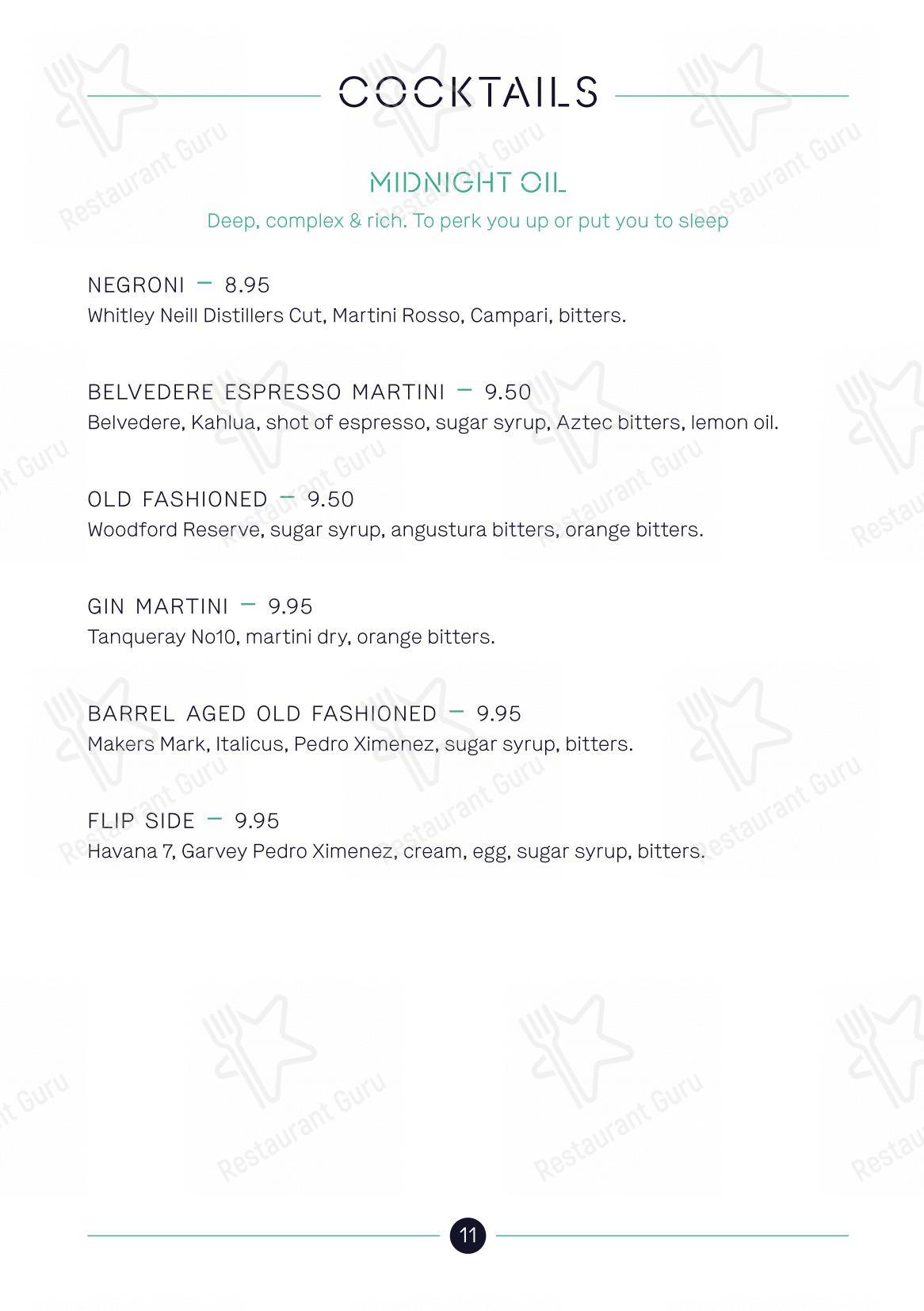 Menu at Scotts Bar & Restaurant, Largs, Largs Yacht Haven