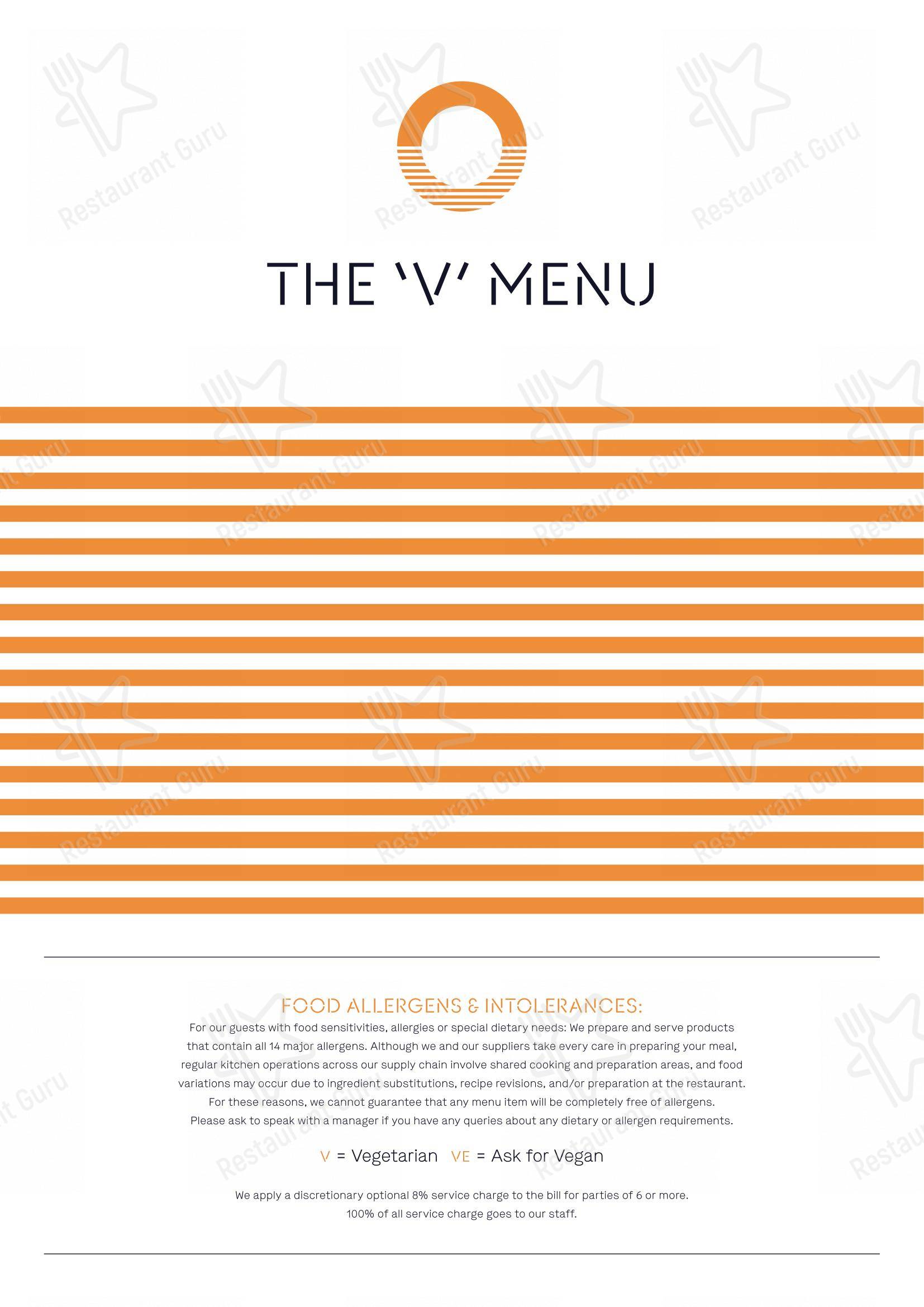Menu at Scotts Bar & Restaurant, Largs, Largs Yacht Haven
