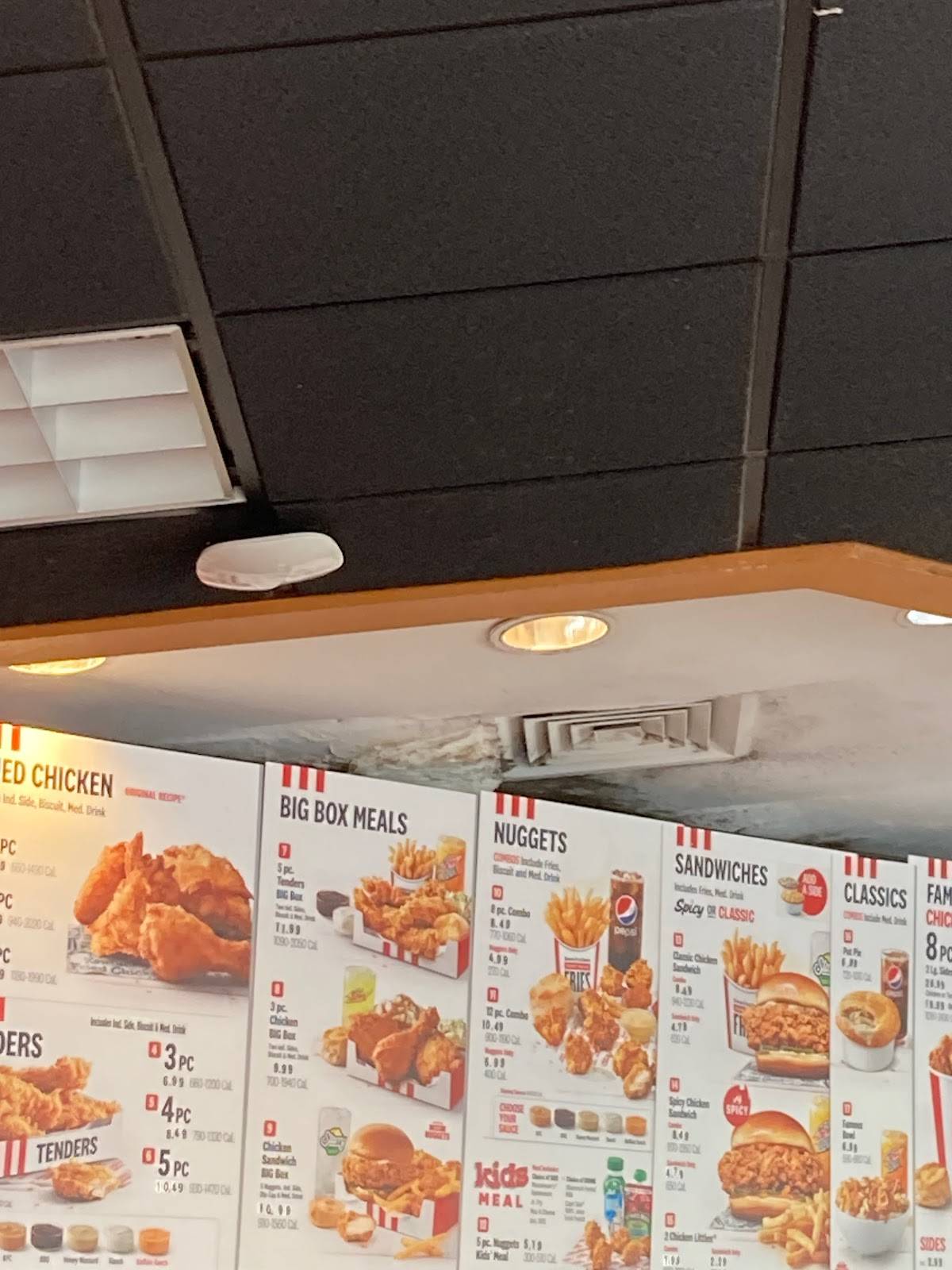 Carta de comida rápida KFC, Sebring, 960 US Hwy 27 N
