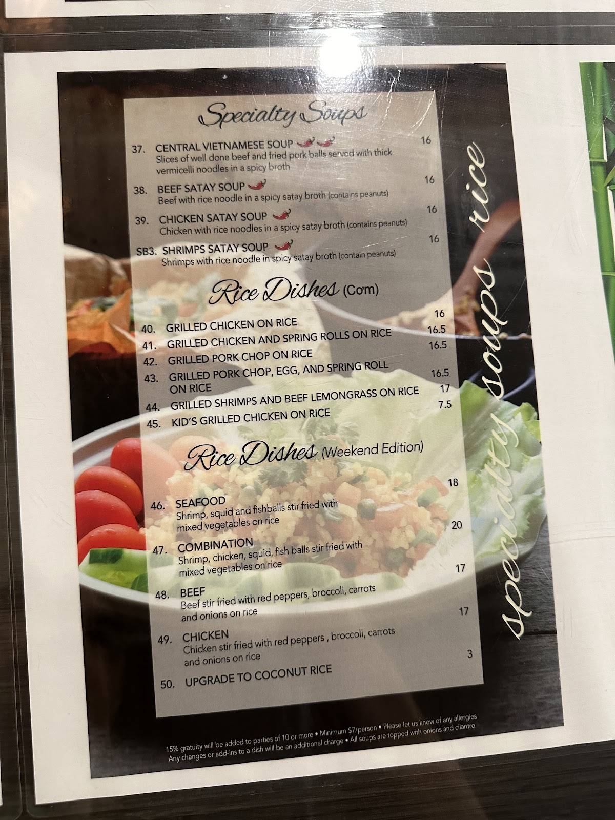 Menu at Second Bowl restaurant, St. Albert, 190 Boudreau Rd Unit 130