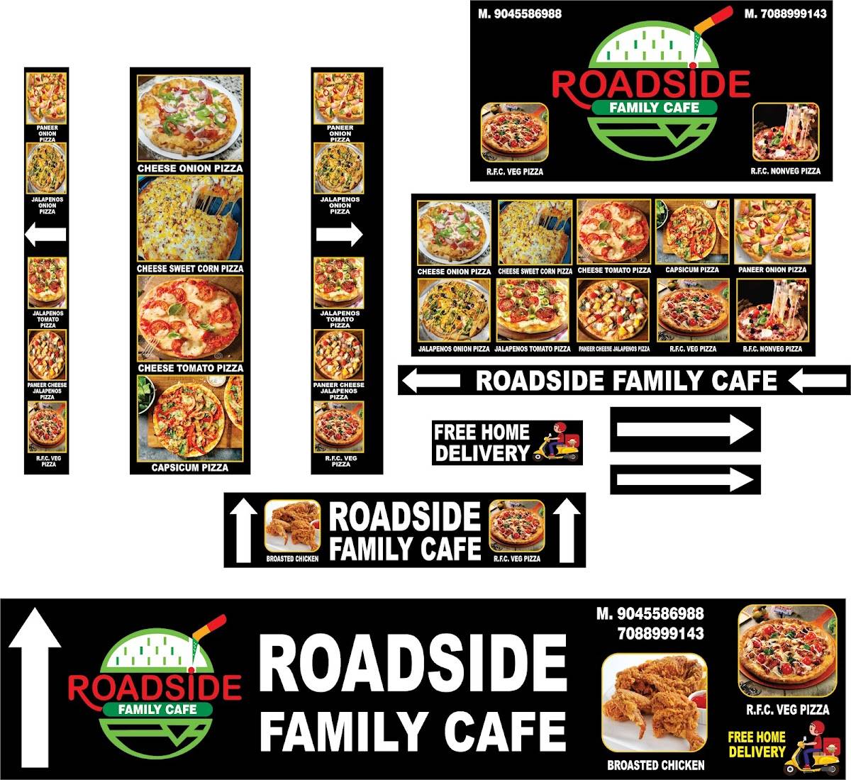 Menu at ROADSIDE FAMILY CAFE, Seohara, Front of kuri house 1st floor ...
