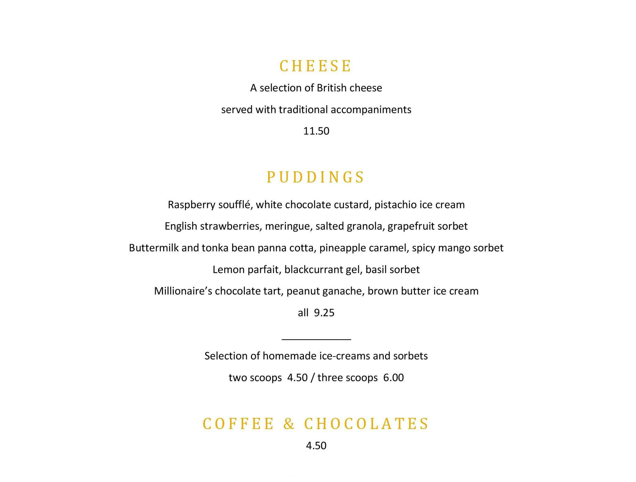 Menu at Severn & Wye Smokery restaurant, Westbury-on-Severn