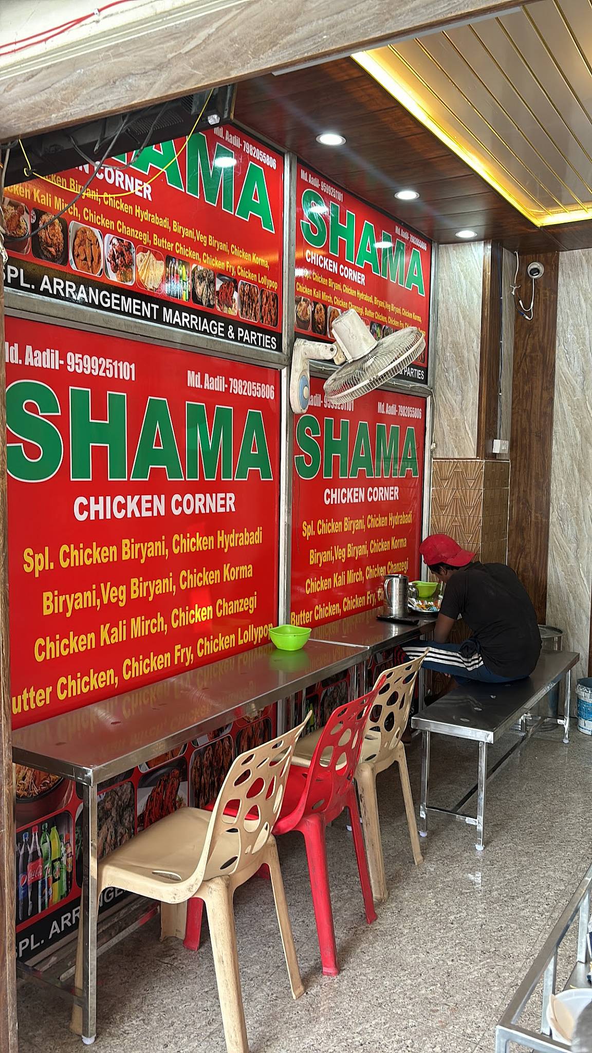 Menu at Shama chicken corner, Greater Noida, G - 1 Gamma Shopping complex