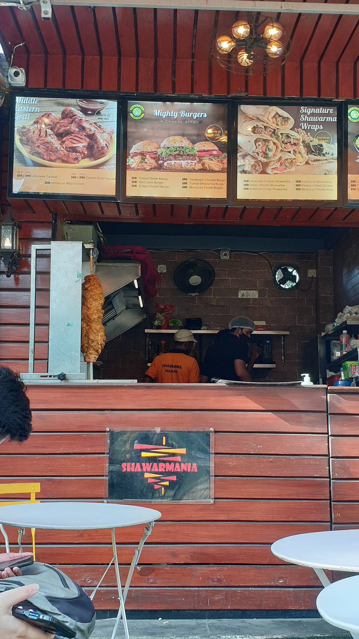 Menu at Shawarma Nation, Kolkata, HCP4+PRC