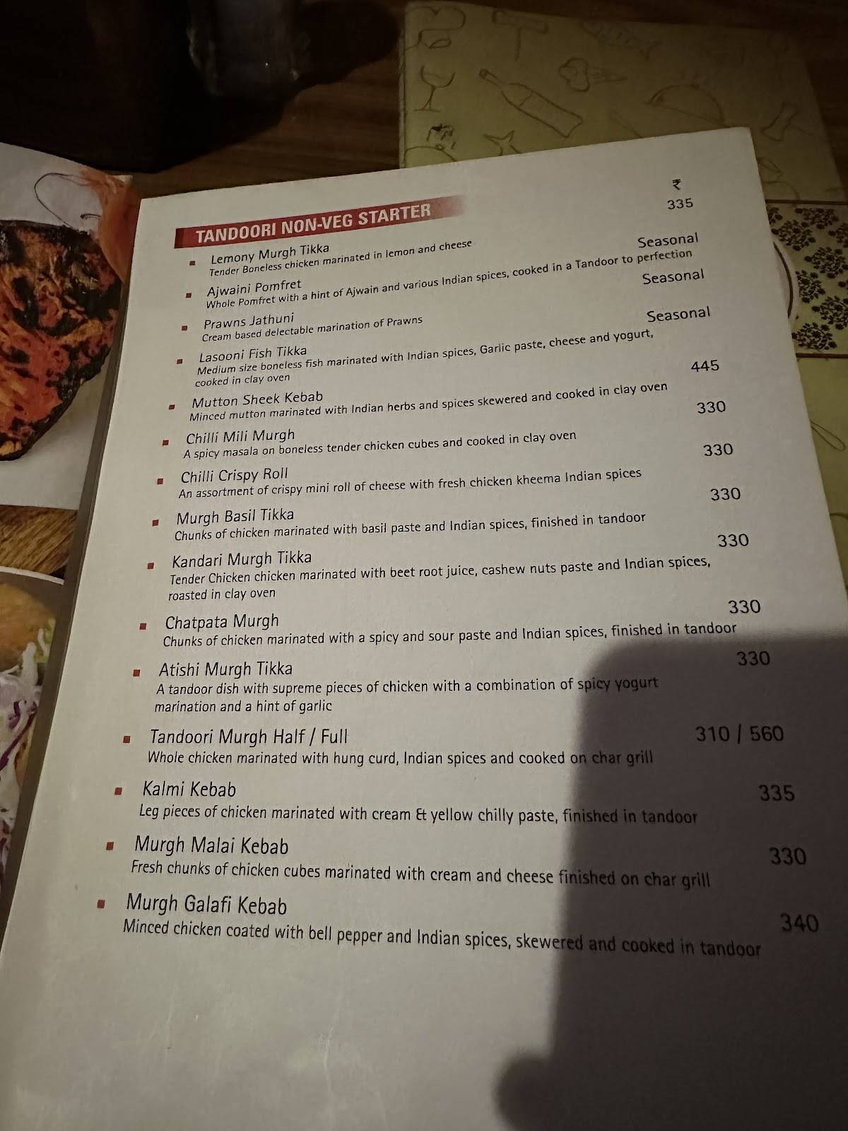Menu at Simply Indian Family Dining and Bar, Bengaluru