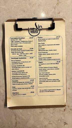 Menu at Sip House Coffee, Dagenham