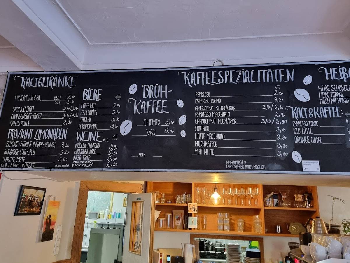 Speisekarte von Solid Ground cafe, Überlingen
