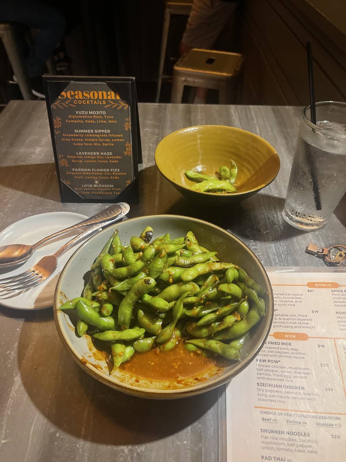 Menu at Spice Asian Kitchen restaurant, Fort Mill