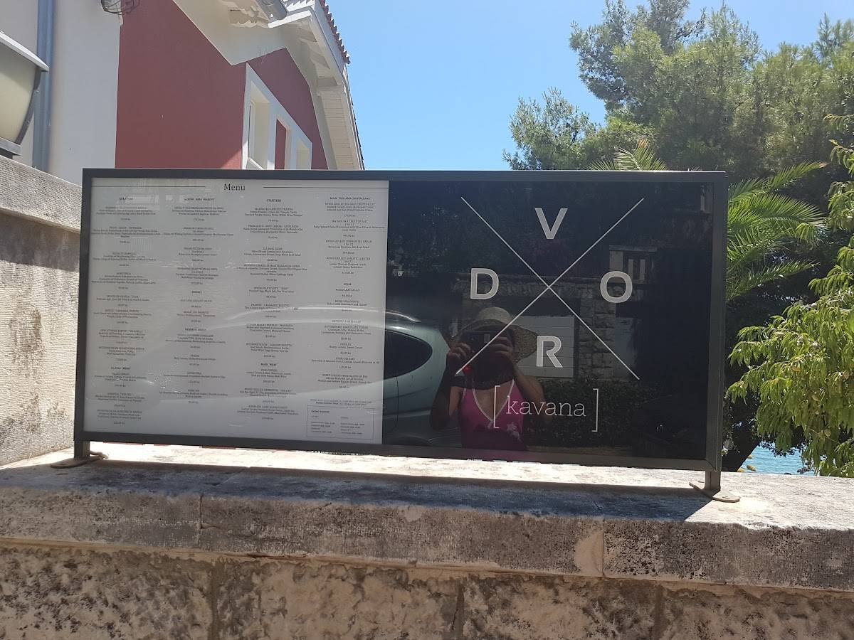 Menu at Dvor restaurant, Split, Put Firula 14