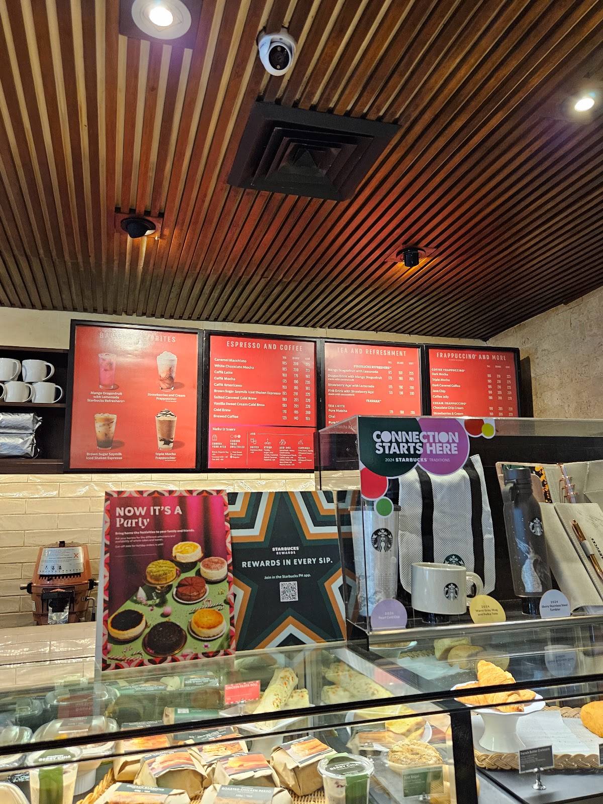 Carta de Starbucks Caltex SLEX Mamplasan Drive-Thru (Southbound), Biñan ...