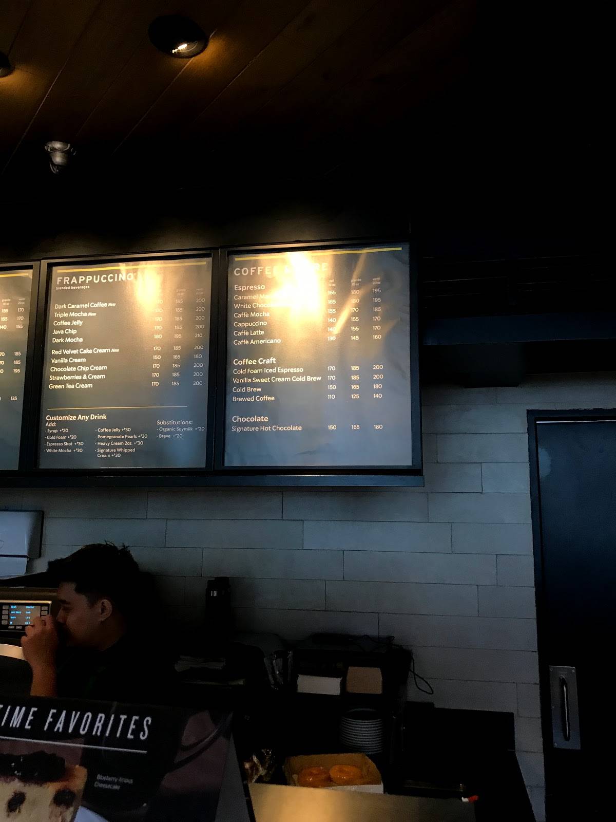 Carta del café Starbucks Pandiman Building Intramuros, Manila, Pandiman ...