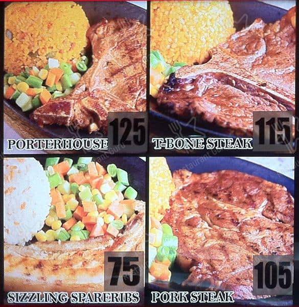 Menu at Steak Station steakhouse, Makati, Uptown Mall Food Court 4F ...