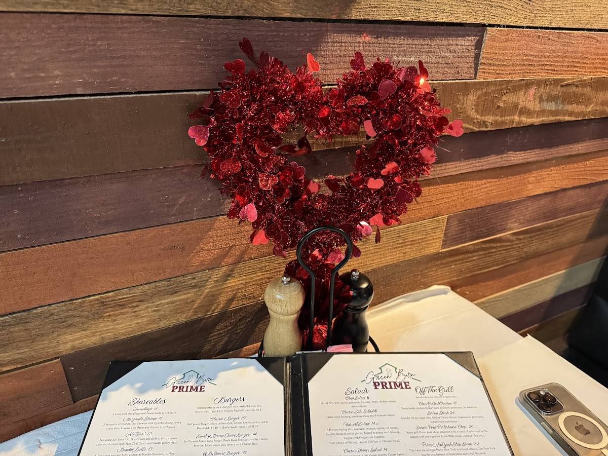 Menu at Green Barn Prime, Trenton