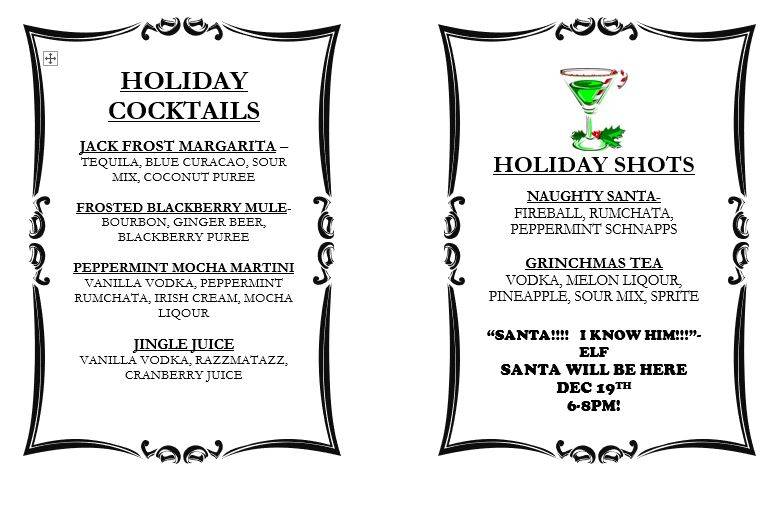 Menu at Stone's Irish Pub, Keystone Heights