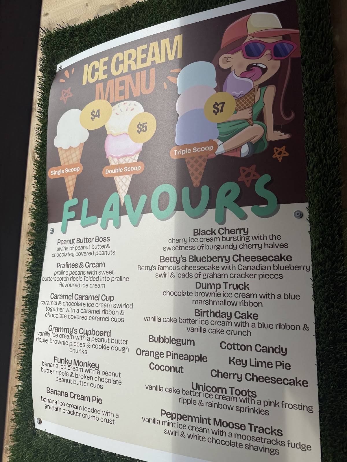Carta del restaurante Stubby's Grill And Dairy Freeze, Delhi