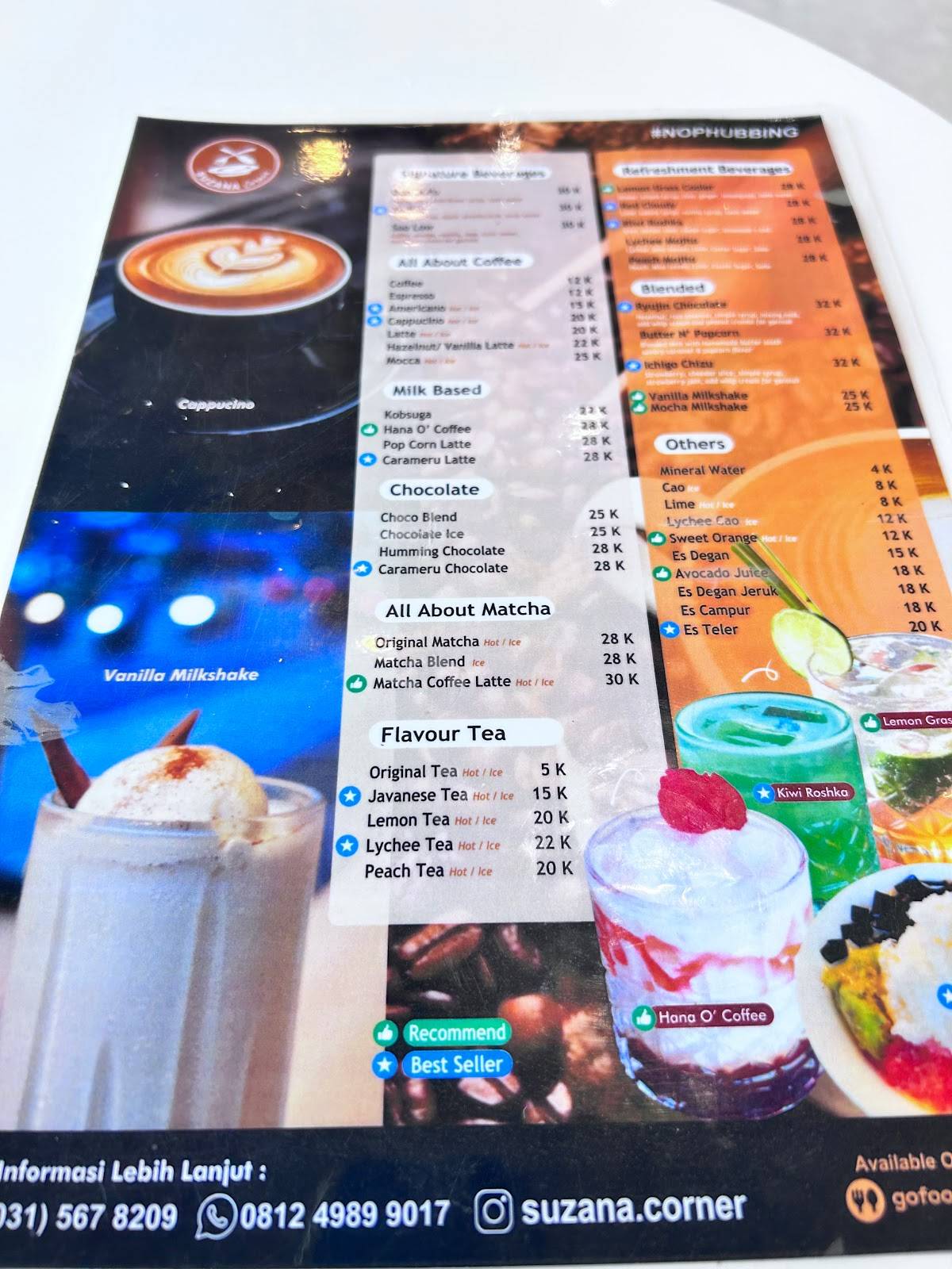 Menu at Suzana Bakery, Surabaya, Jl. Dinoyo No.146 - 148