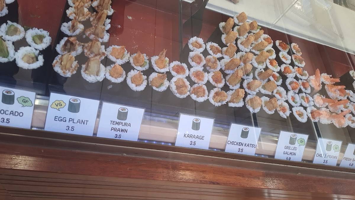 Menu at Sushi Mura restaurant, Melbourne