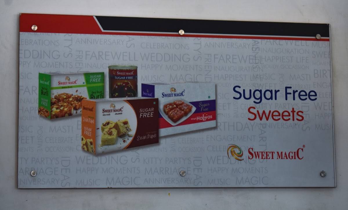Menu at Sweet Magic, Vijayawada, FMMP+CX9