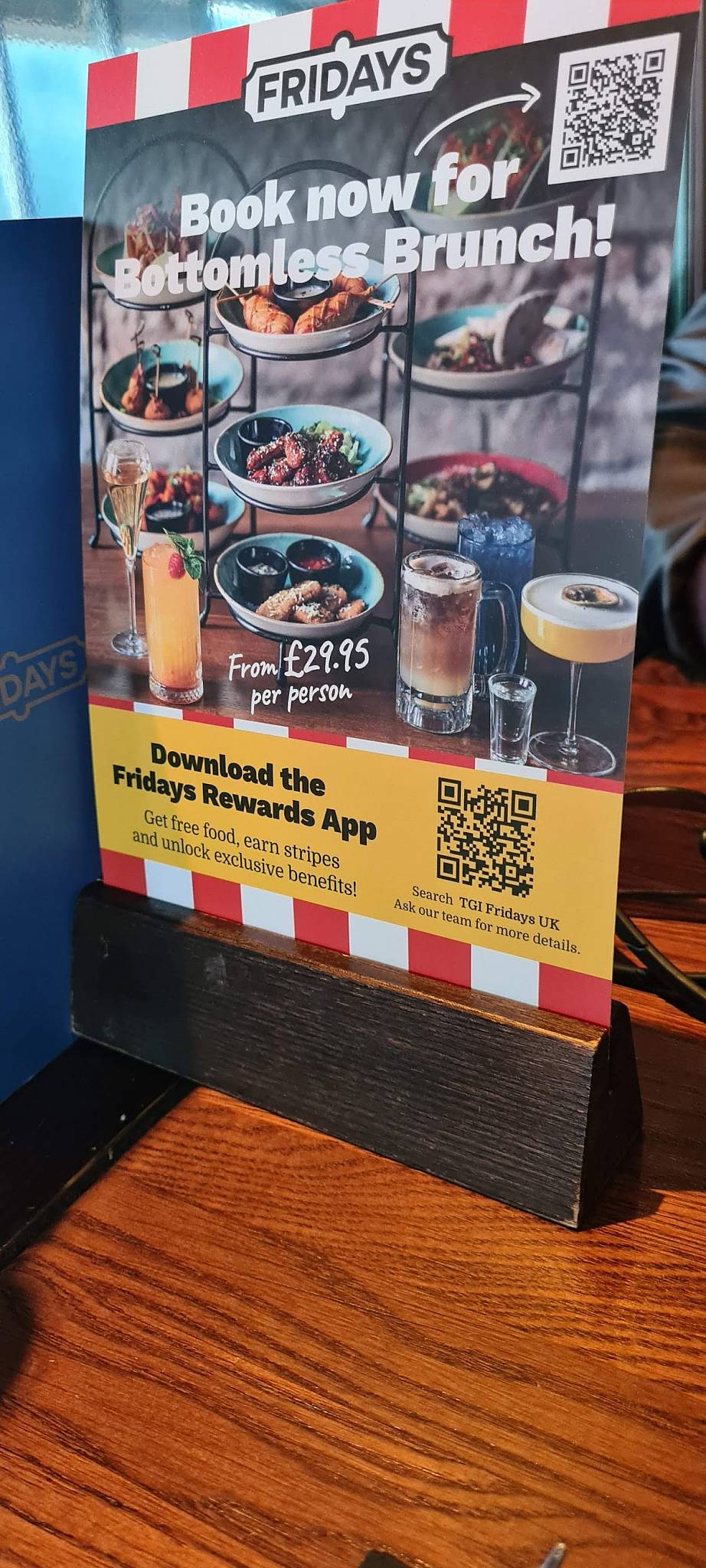 Carta del restaurante TGI Fridays - Sheffield, Sheffield, Sheffield Rd