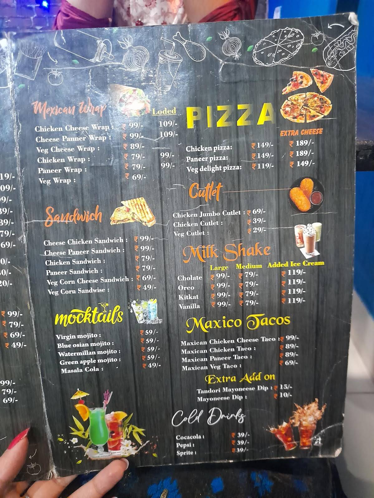 Menu at THE FRIES FACTORY, Siliguri, Sevoke Rd