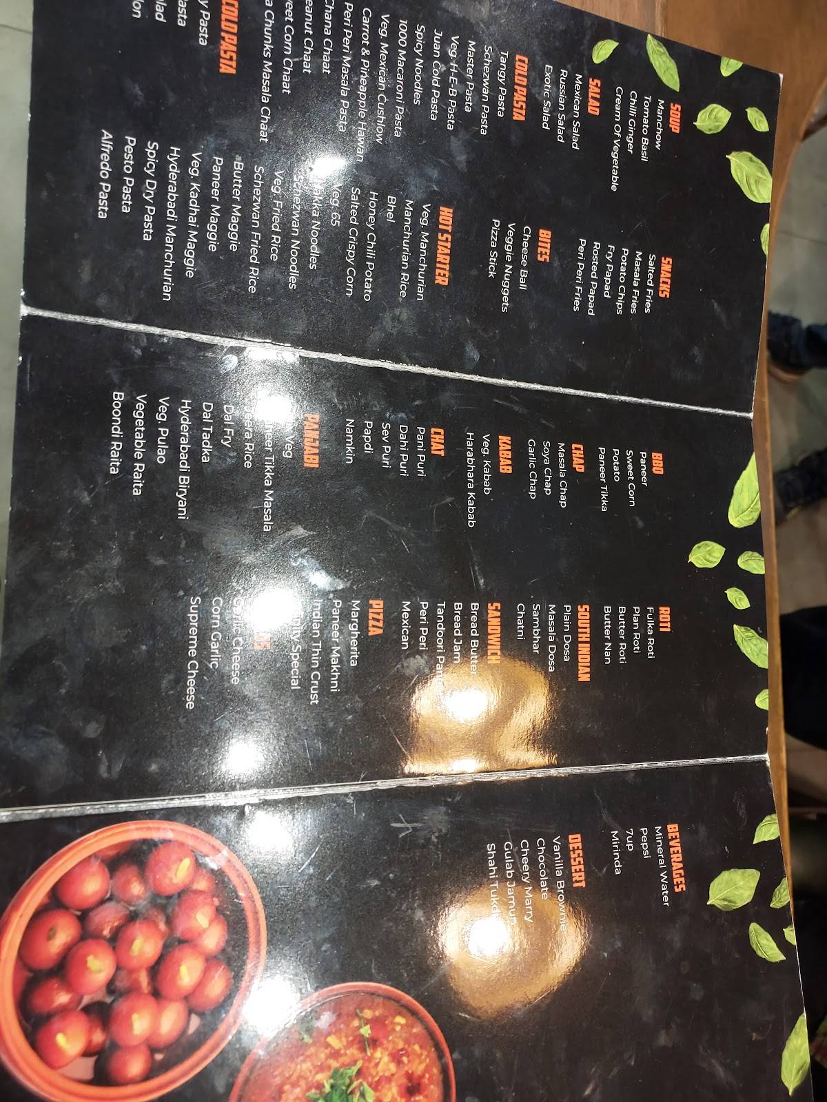 Menu at THE INFINITY PIZZA, Vadodara