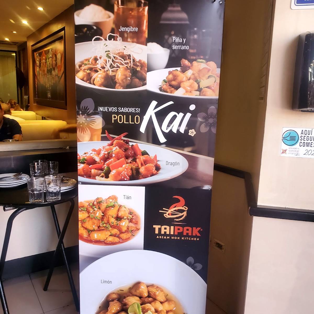 Carta del restaurante Tai Pak, Culiacán Rosales
