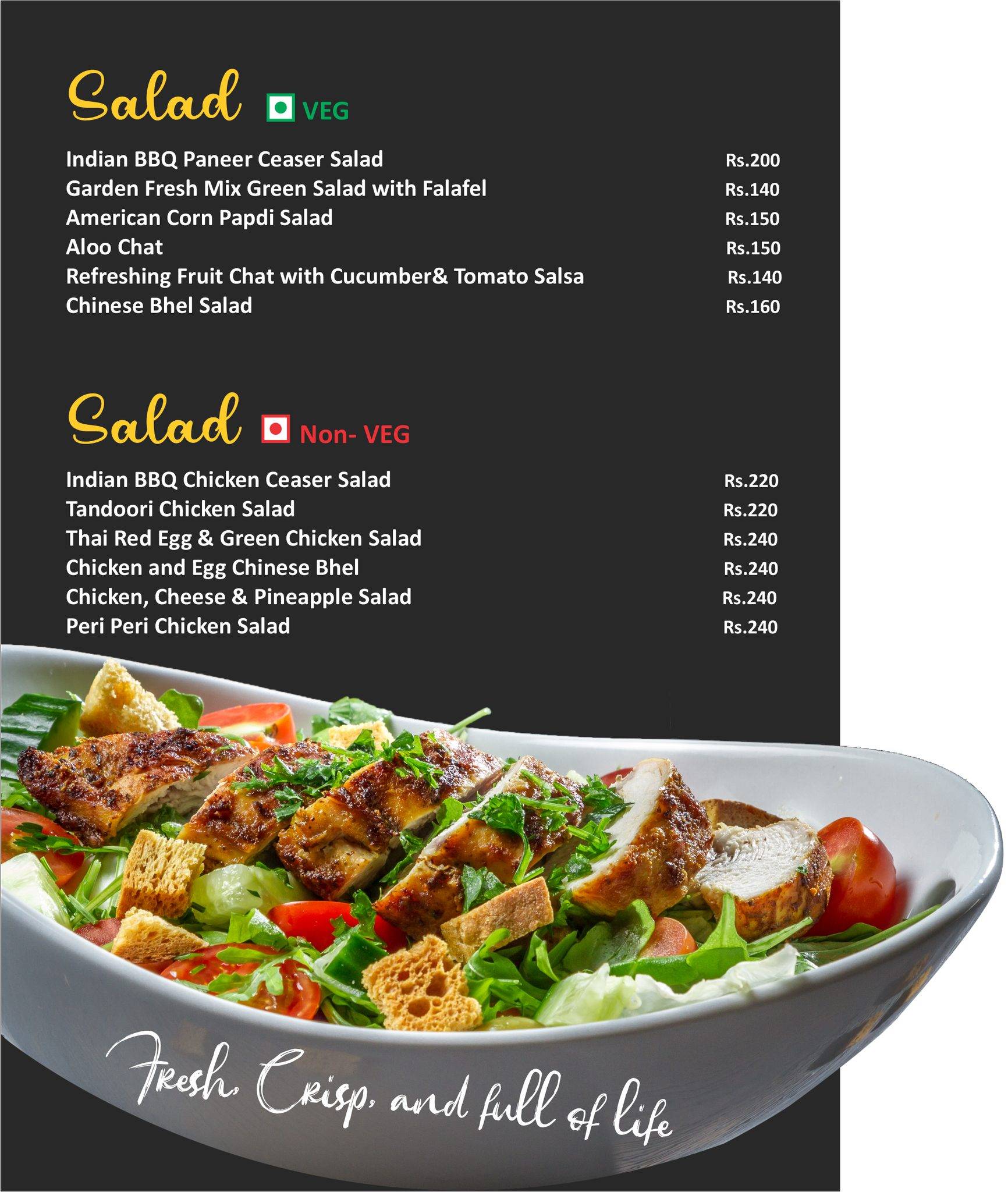 Menu at Tandooriwala- The Great Indian Barbeque Restaurant, Mysuru