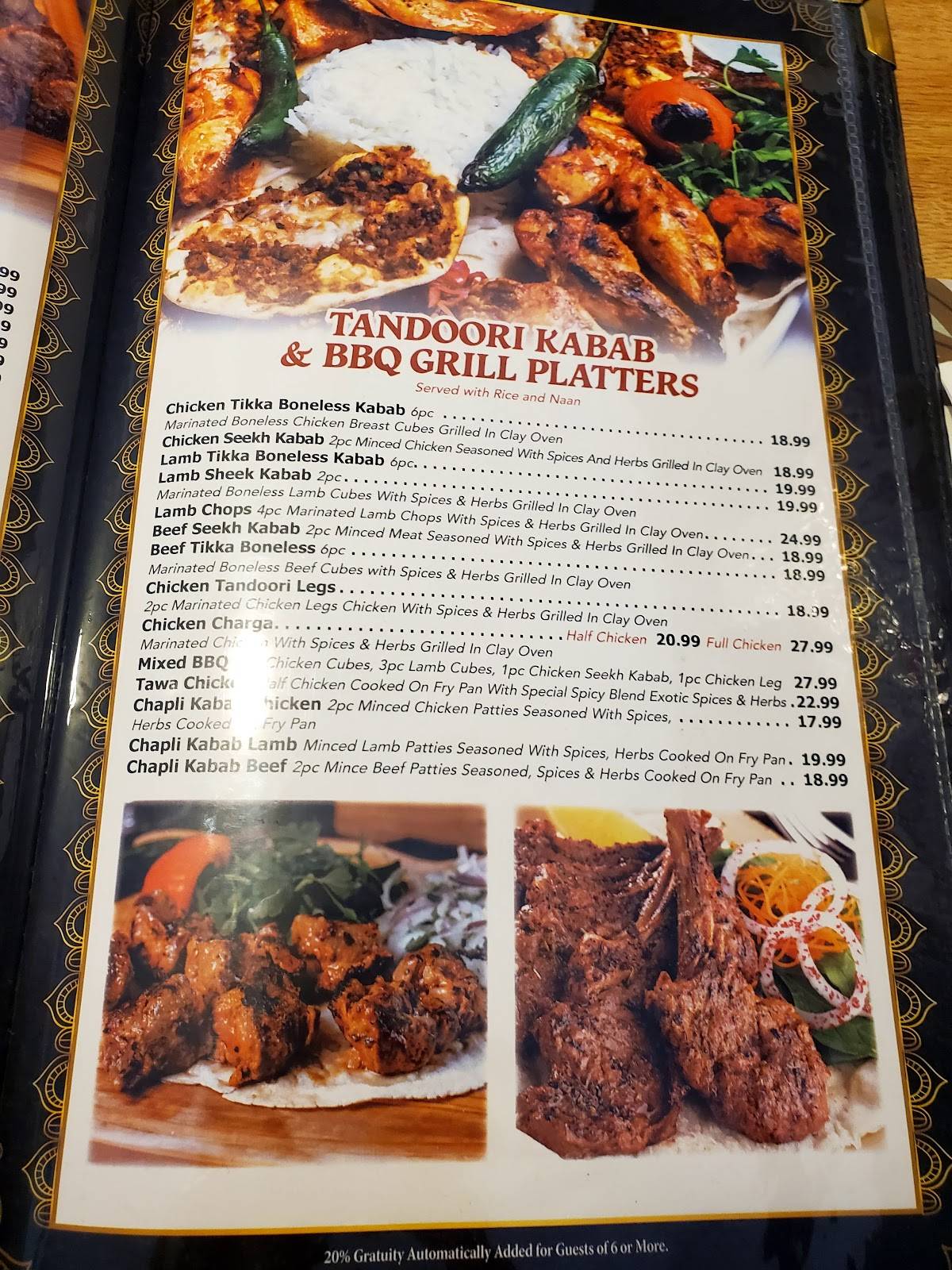 Menu at Taqwa Restaurant (Authentic Indian & Pakistani Cuisine 100% ...