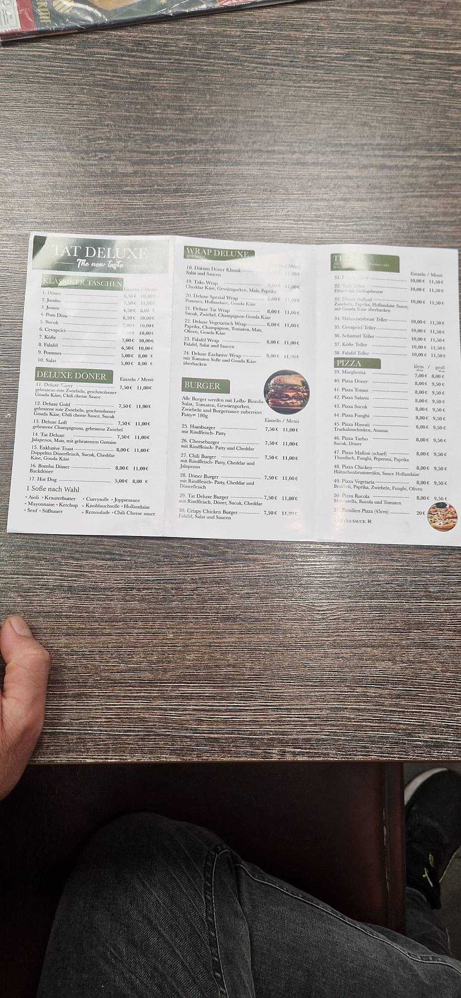 Speisekarte von Tat Grill restaurant, Lünen