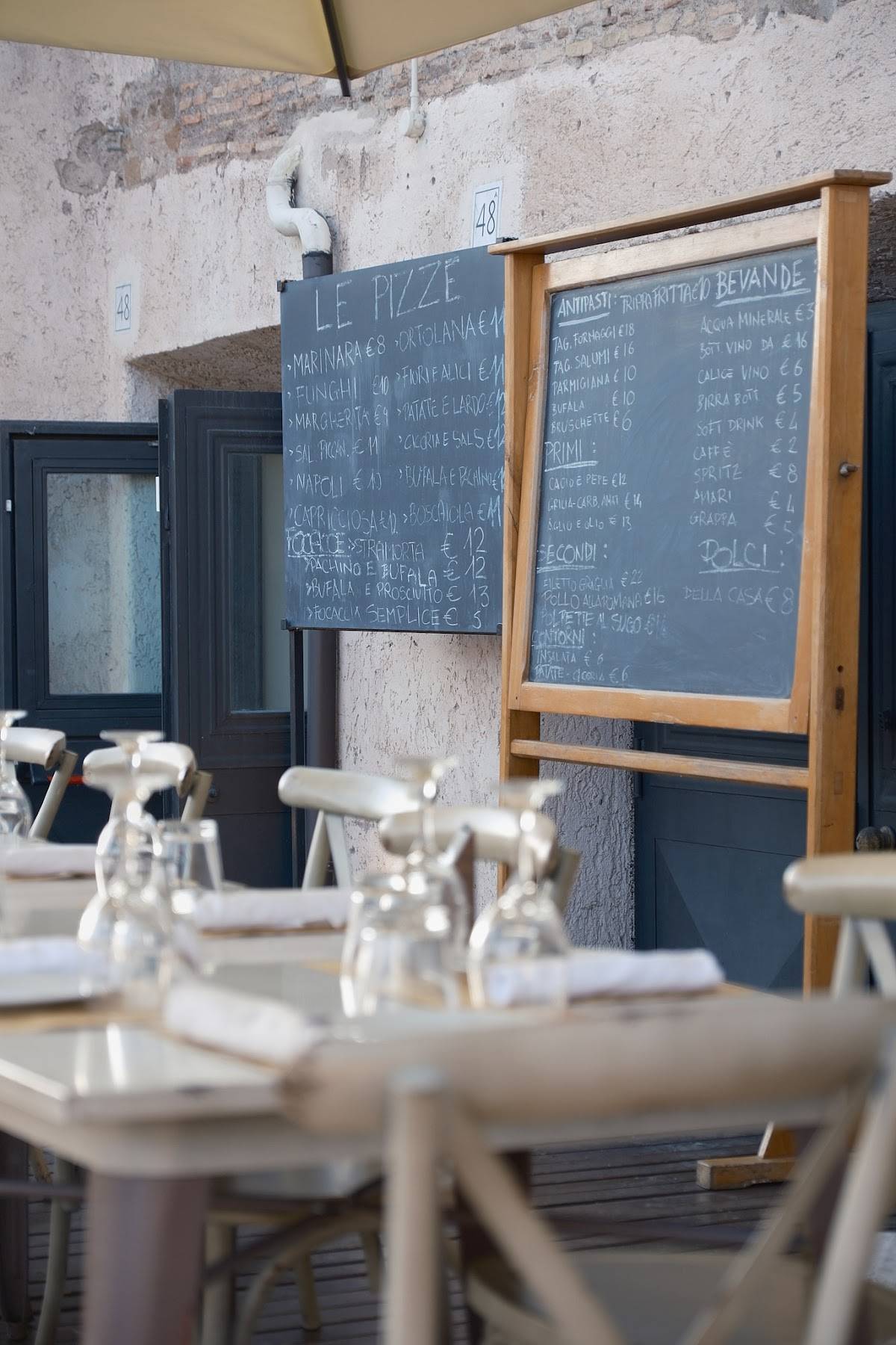 Menu da Taverna Testaccio ristorante, Roma, Via di Monte Testaccio, 46/48A