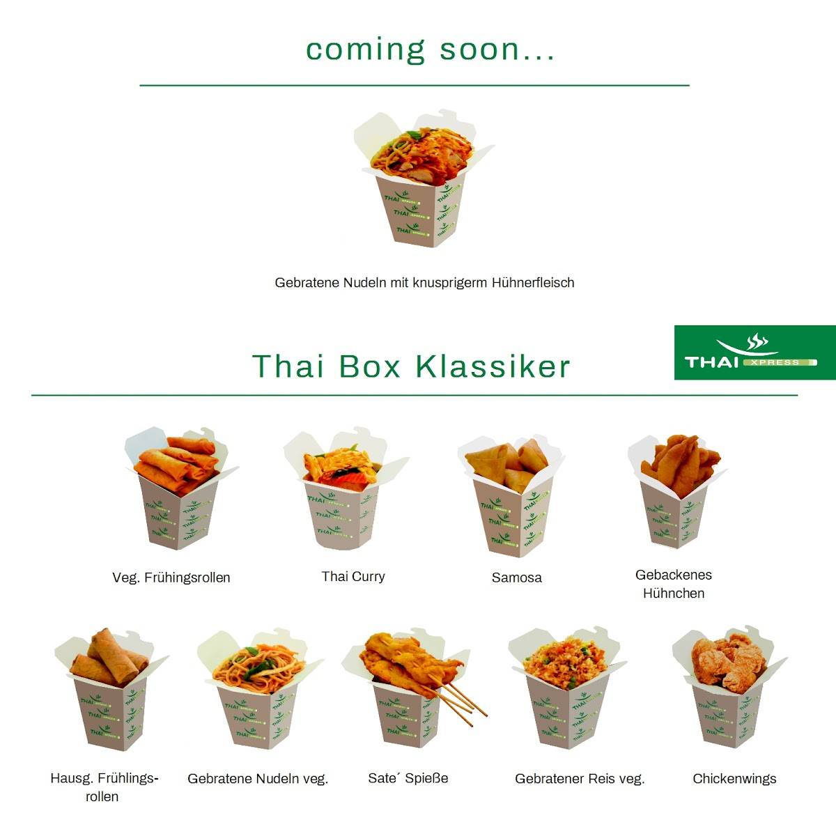 Speisekarte von Thai-Xpress Hockenheim restaurant, Hockenheim