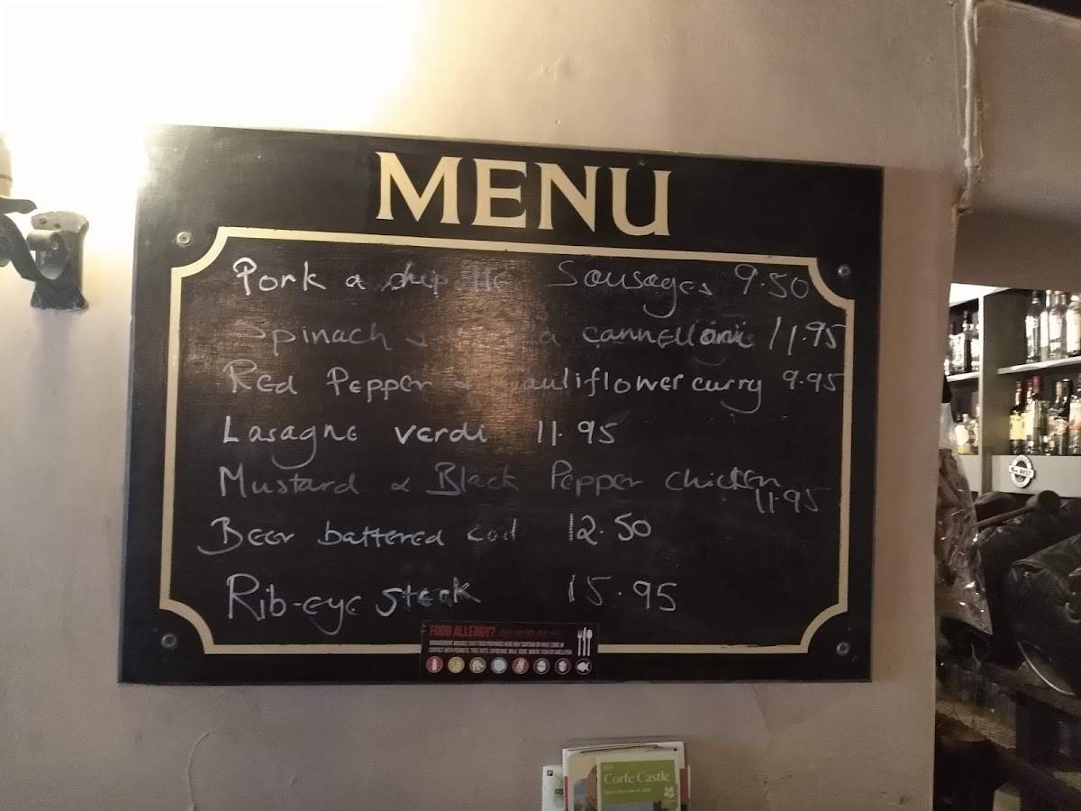 Menu at The Boot Inn pub & bar, Tisbury