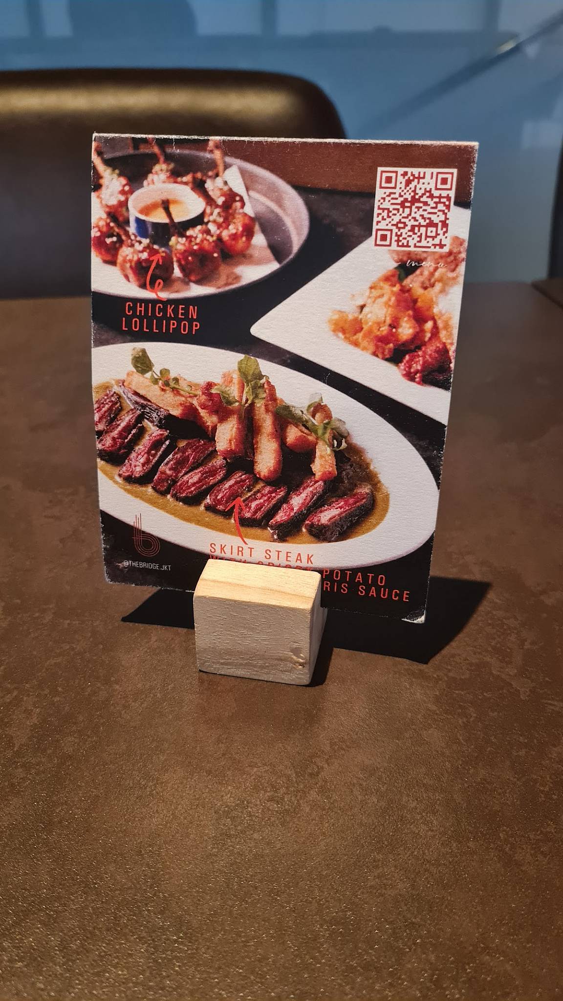 Menu at The Bridge by GDK restaurant, South Jakarta