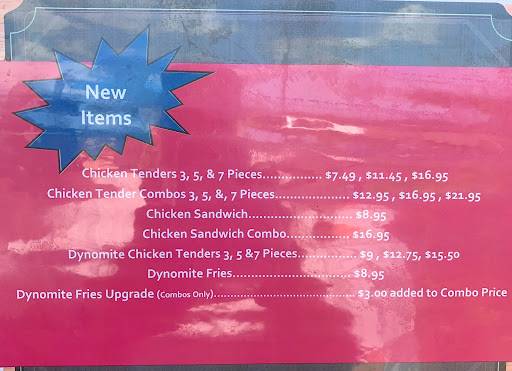 Menu at The Burger Bus fast food, Orchidlands Estates