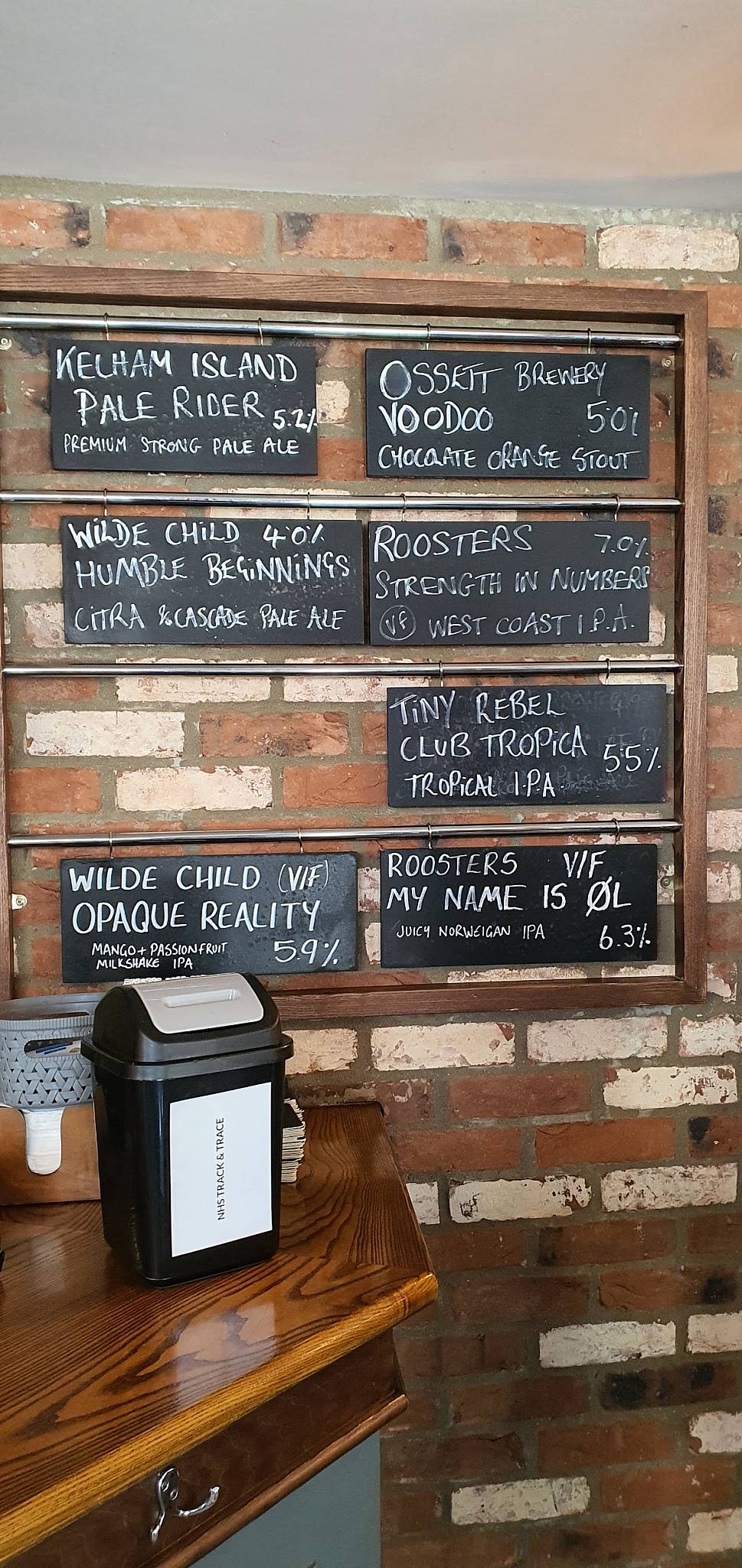 Menu at The Cardinal's Hat pub & bar, Lincoln
