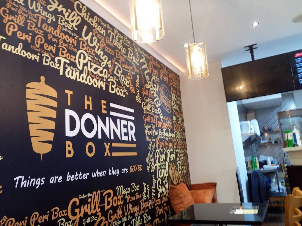 Menu at The Donner Box BBQ, London