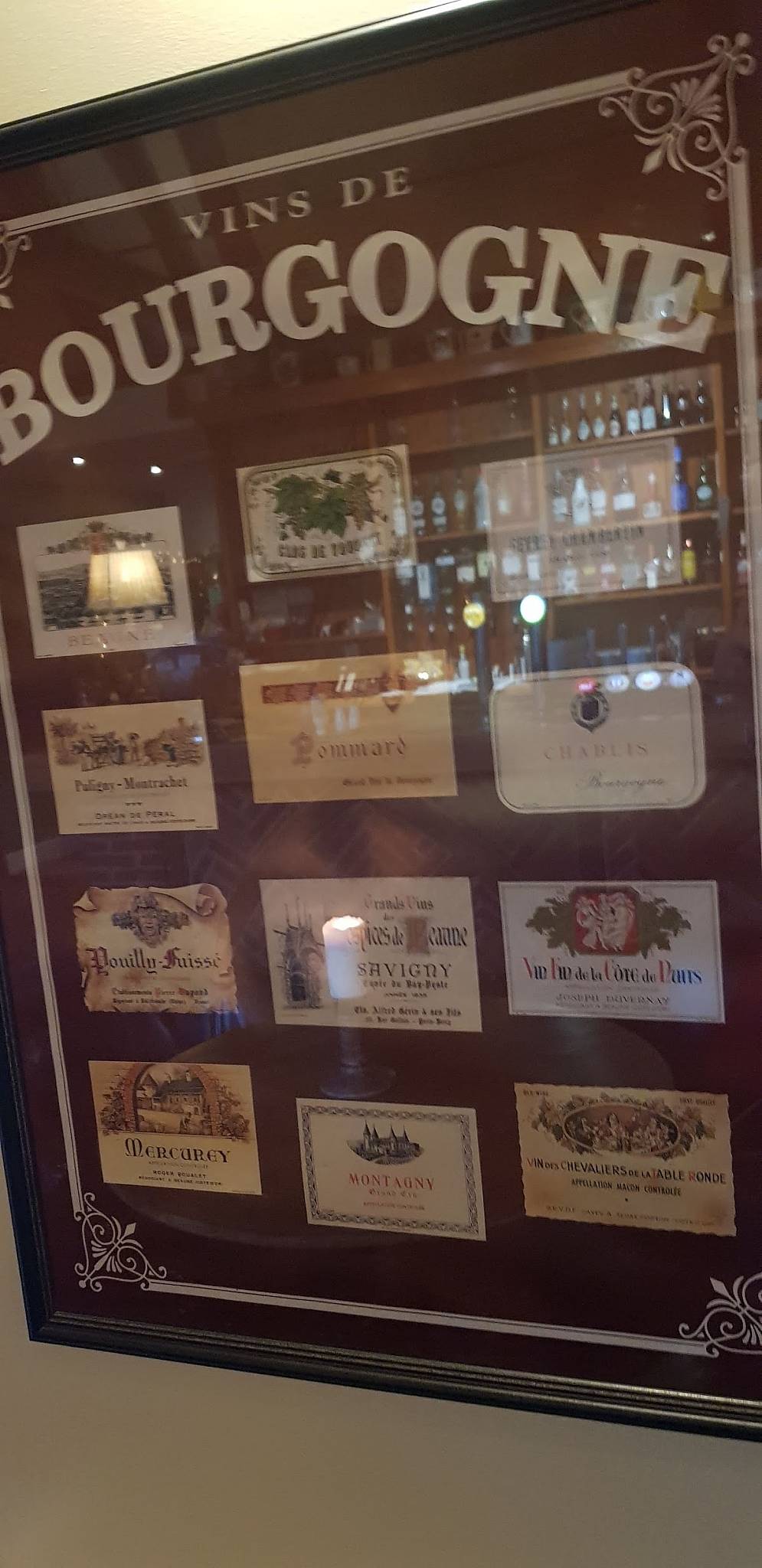 Menu at The Golden Ball pub & bar, Boxworth