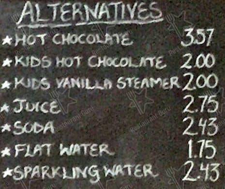 Menu at The Good Neighbour Espresso Bar, Toronto, 238 Annette St