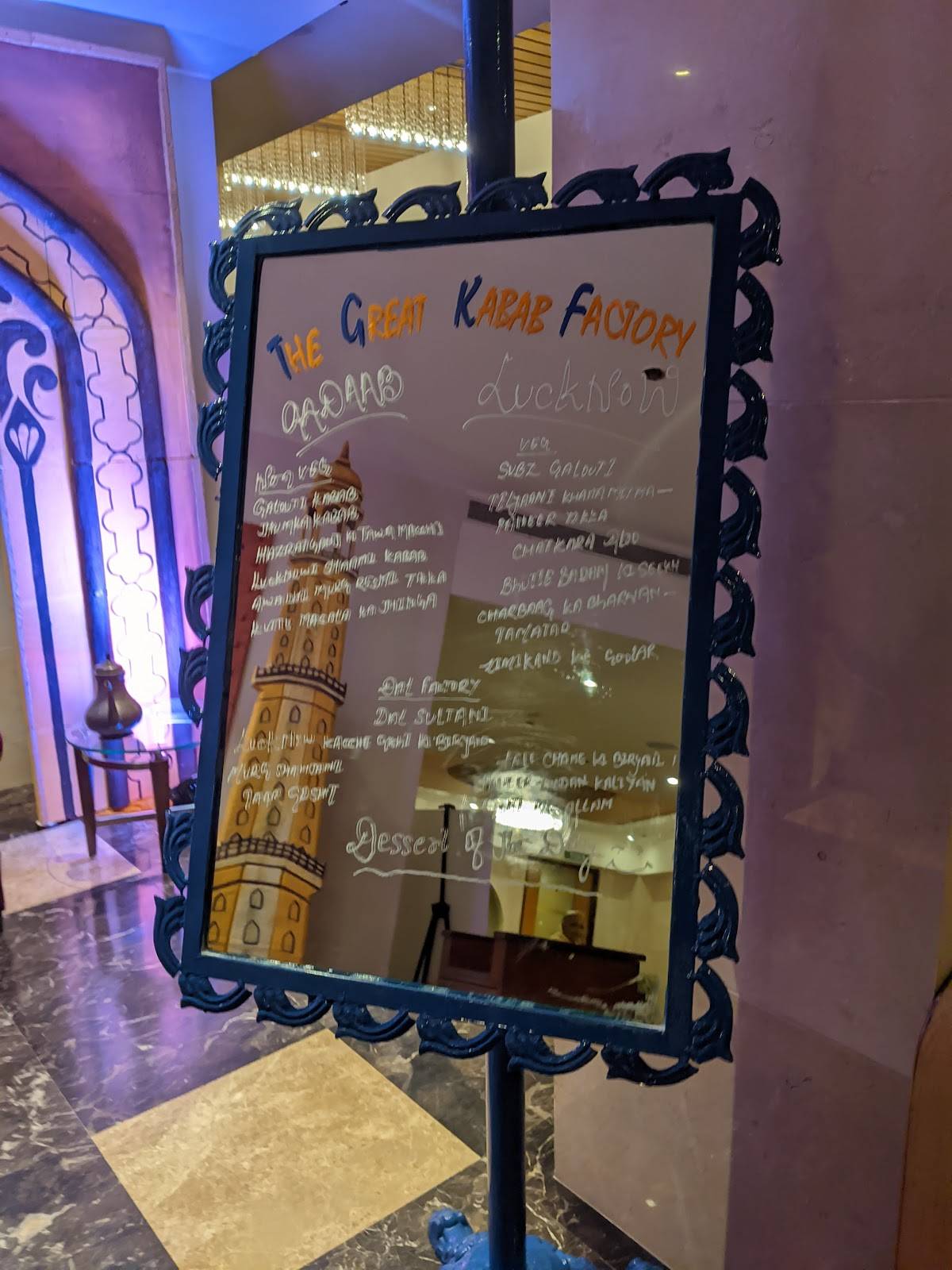 Menu at The Great Kebab Factory, Ranchi, 982F+MQ2