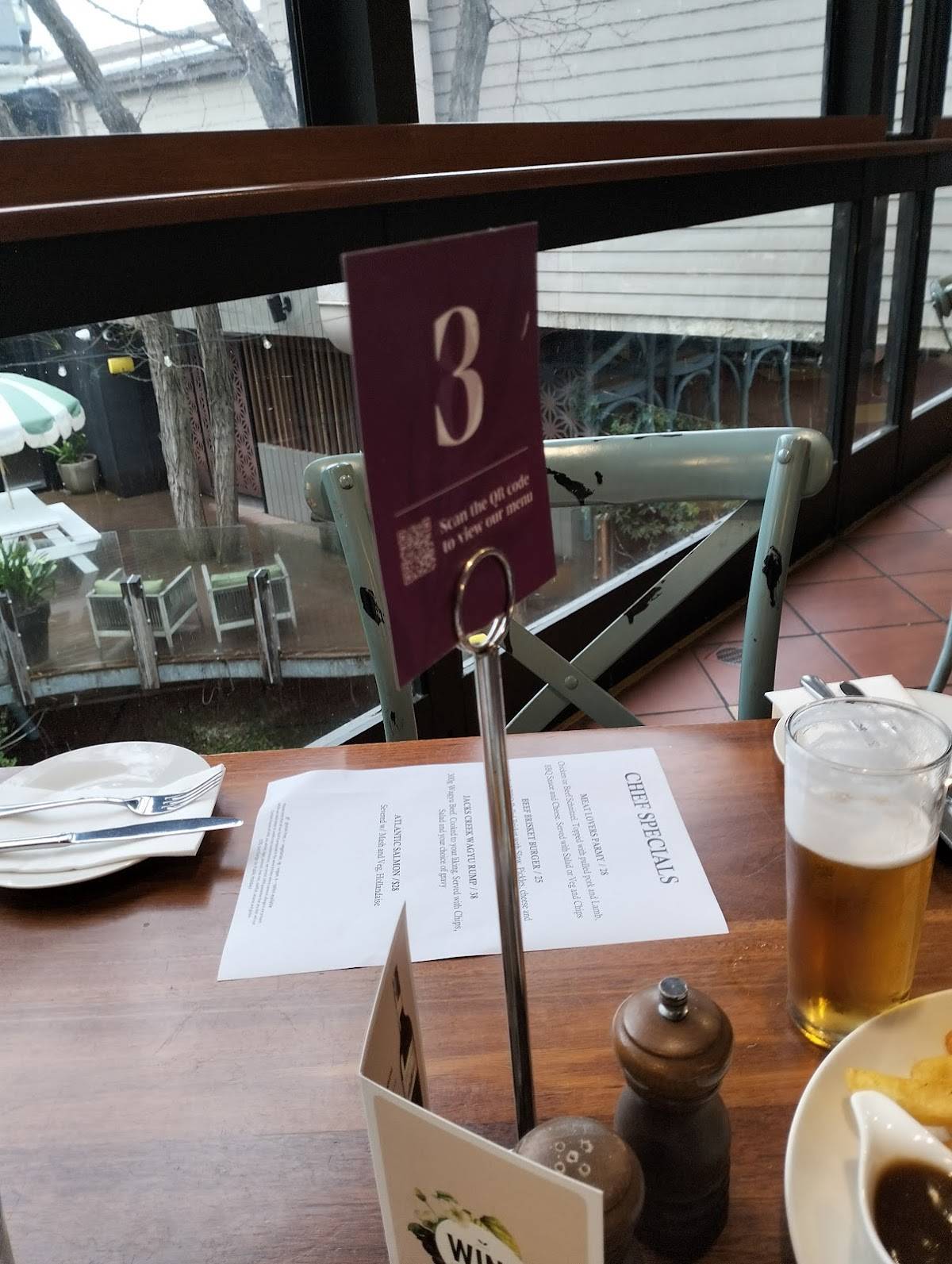 Menu at The Gully Public House & Garden, Tea Tree Gully, North East Road