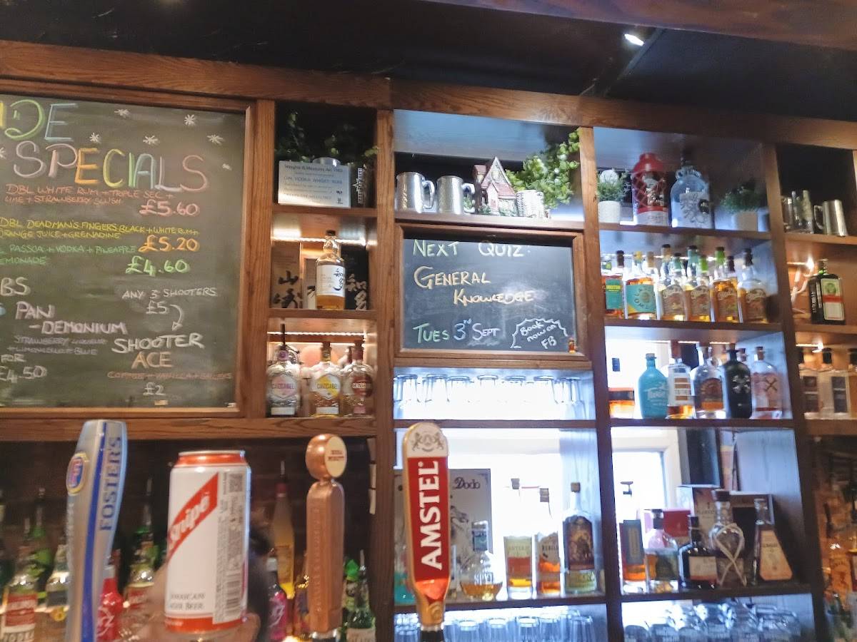 Menu at The Hobbit Pub, Southampton