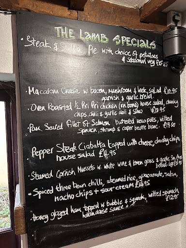 Menu at The Lamb Inn pub & bar, Bognor Regis, 144 Pagham Rd